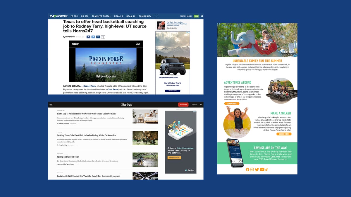 Transfer Advertising Examples